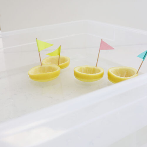 Summer Activity For Kids – DIY Lemon Boats – Healthy Grocery Girl