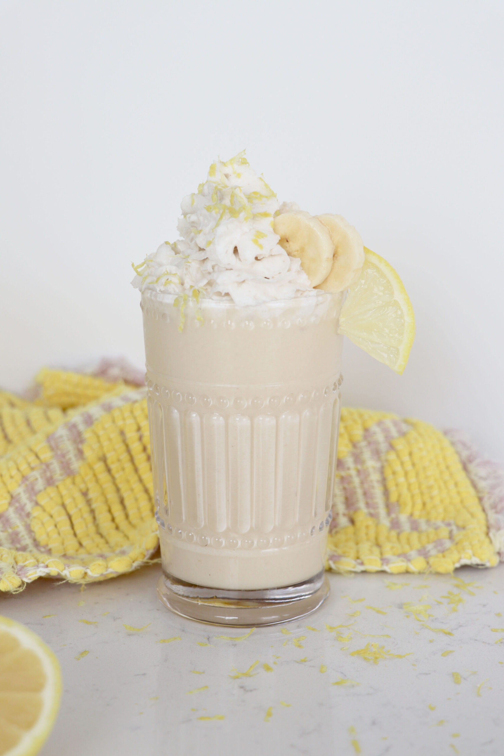 Dairy-Free Lemon Milkshake – Healthy Grocery Girl