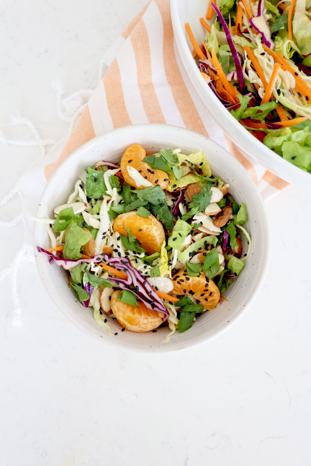Mandarin Orange Sesame Salad – Healthy Grocery Girl