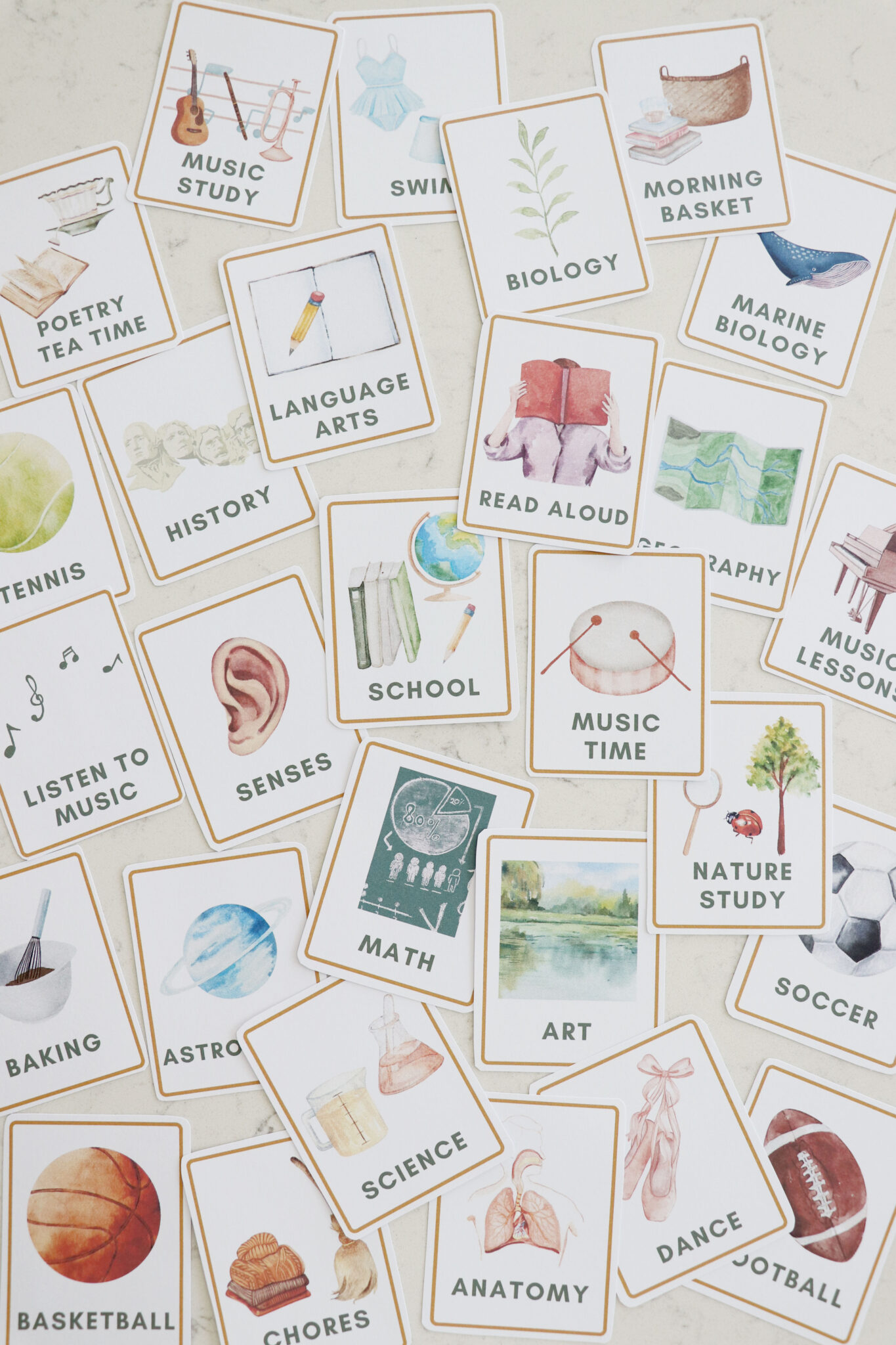 Daily Rhythm Cards – Healthy Grocery Girl