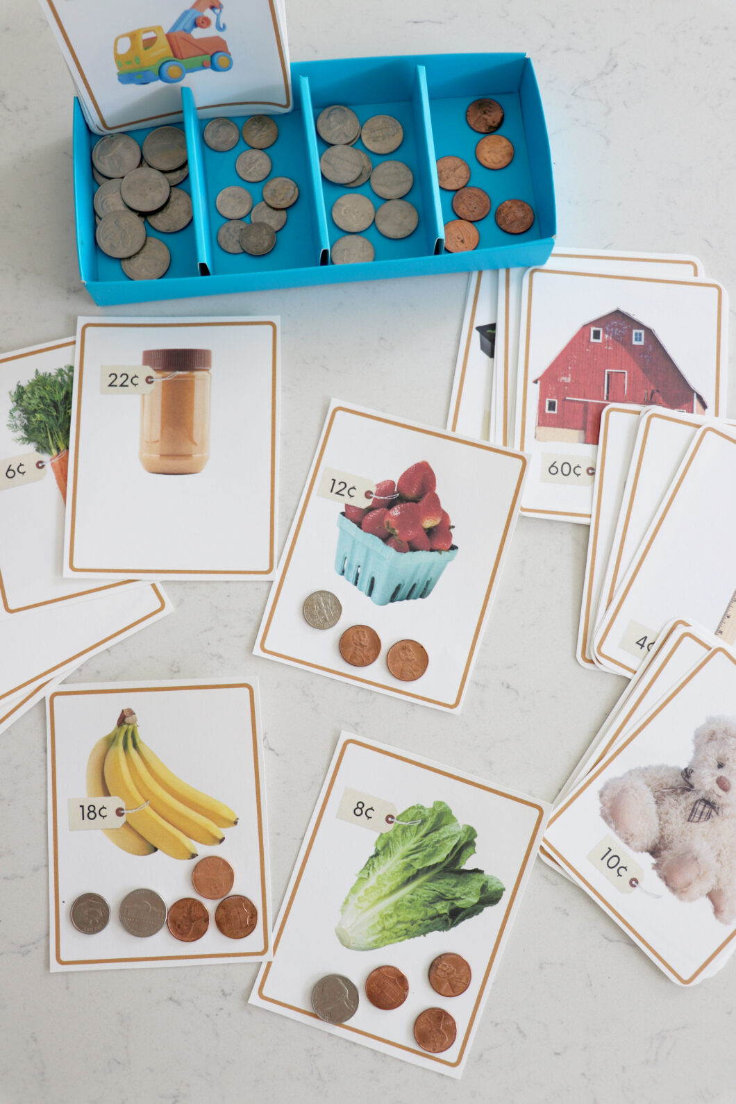 Money Math Shopping Cards – Healthy Grocery Girl
